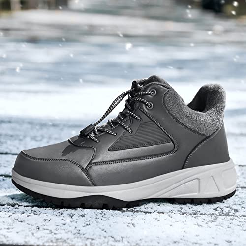 FASDNENDYS Athletic Running Shoes for Men's Breathable Mesh Sneaker Lightweight Comfortable Walking Jogging Gym Fitness Shoe Grey