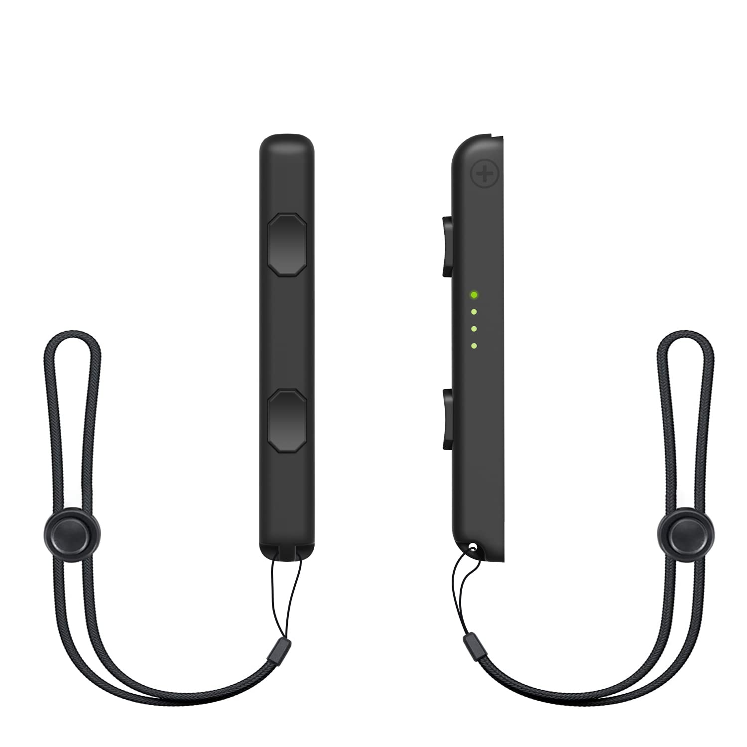 D.Gruoiza Strap Compatible with Switch Joycon Straps, Replacement for Wrist Straps 2 Pack Support Adjustable Tightness (Black)