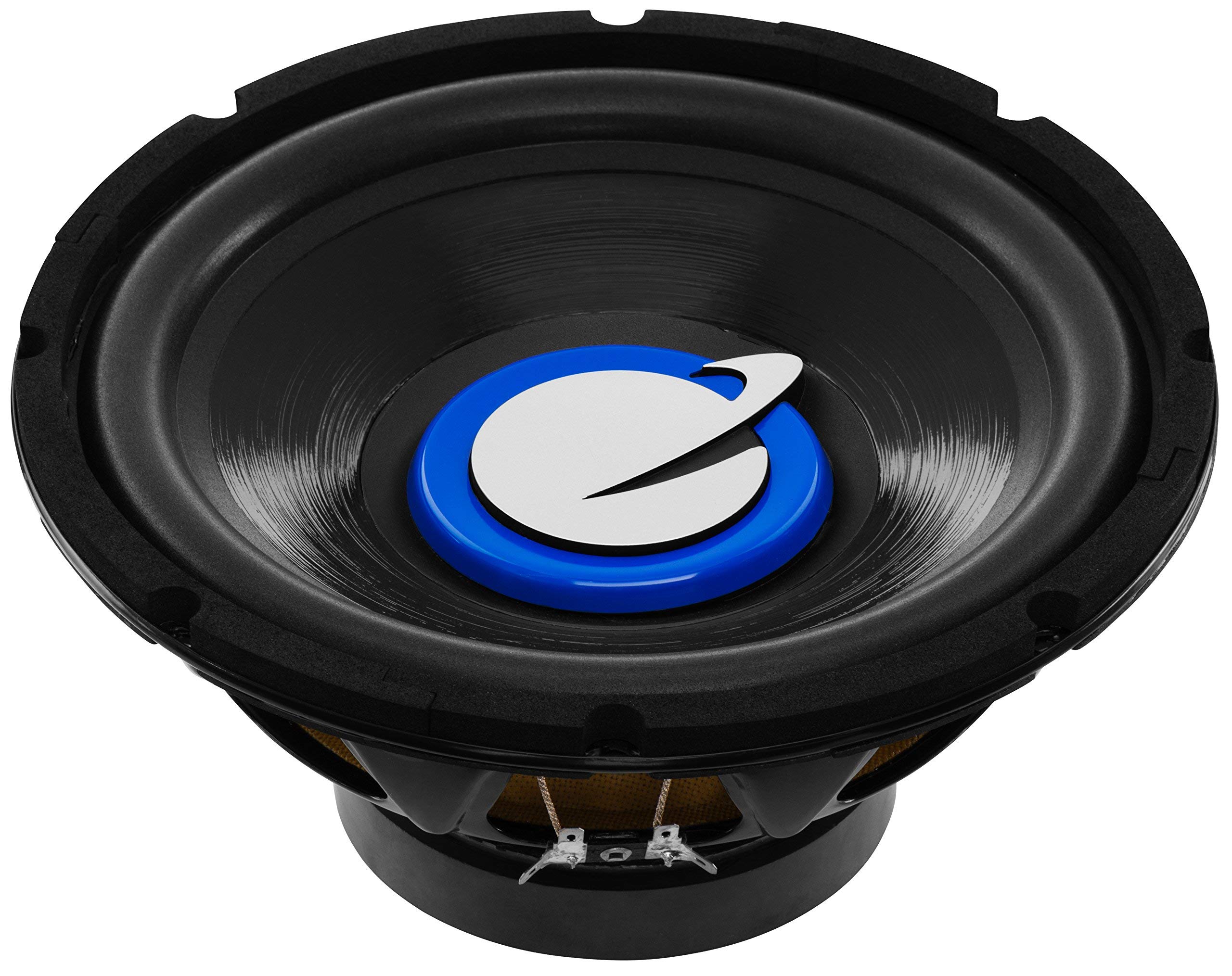 Planet Audio TQ10S Torque Series 10 Inch Car Subwoofer - 1200 Watts Max, Single 4 Ohm Voice Coil, Sold Individually, Hook Up to Amp