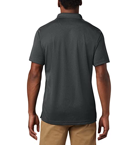 Columbia Men's Utilizer Polo, shark heather, Small