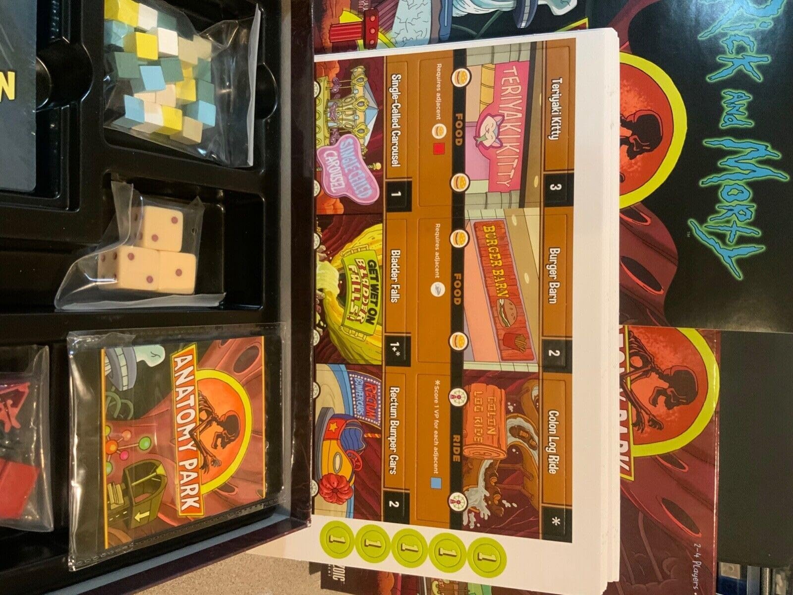 Cryptozoic Entertainment Rick and Morty Anatomy Park Game, 180 months to 1188 months