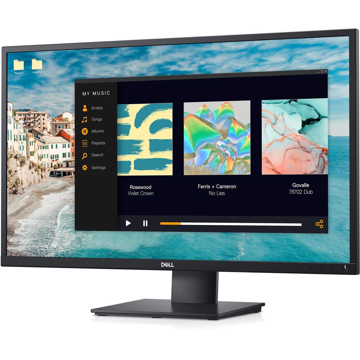 Dell E2420H 24 Inch FHD (1920 x 1080) LED Backlit LCD IPS Monitor with DisplayPort and VGA Ports (25WFD), Black