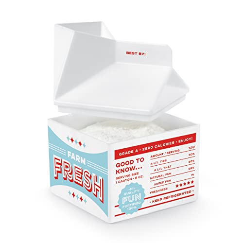 Genuine Fred FRESH PINT, Milk Carton Fridge Deodorizer