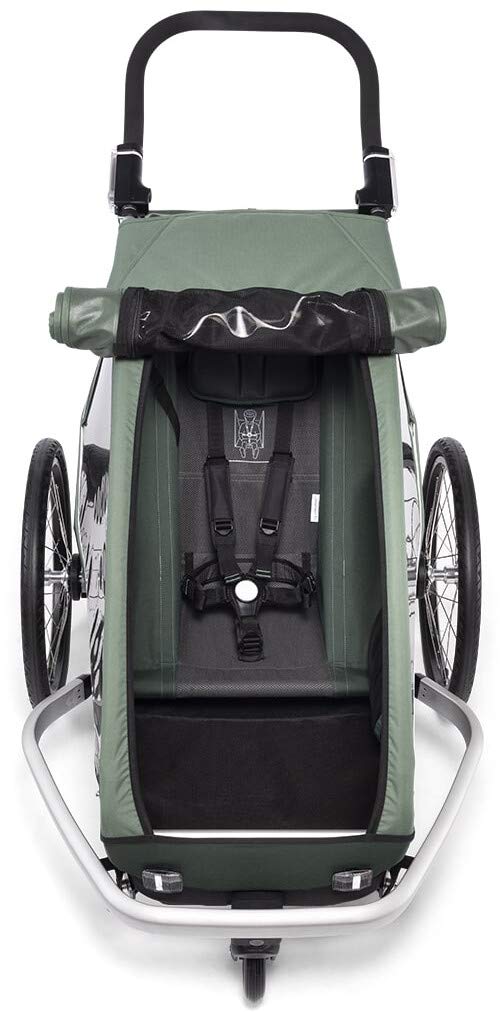 Croozer Unisex - Adult Vaaya Bicycle Trailer, Green, One Size