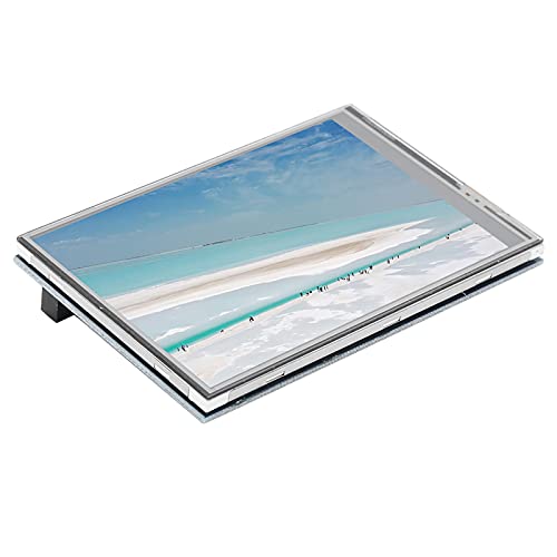Jopwkuin 3.5inch Monitor, Professional Portable Standard Touchscreen for Daily Work Study