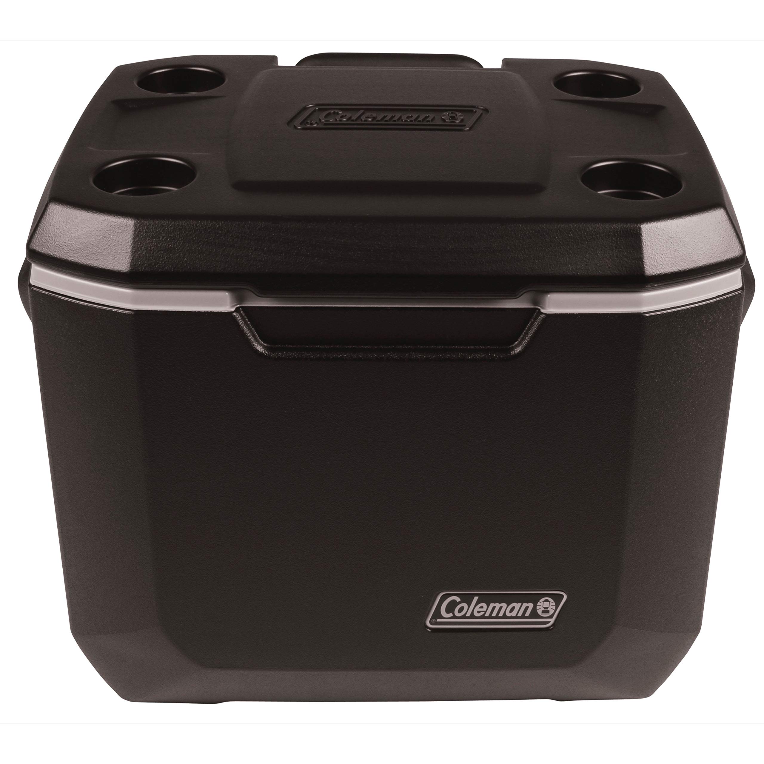 Coleman 50 Quart Xtreme 5 Day Cooler with Wheels | Coleman Camping Chair with Built-In 4-Can Cooler