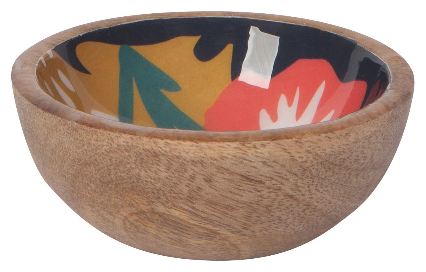 Danica Studio Superbloom Mango Wood Mini Bowl, 4 inches DIA