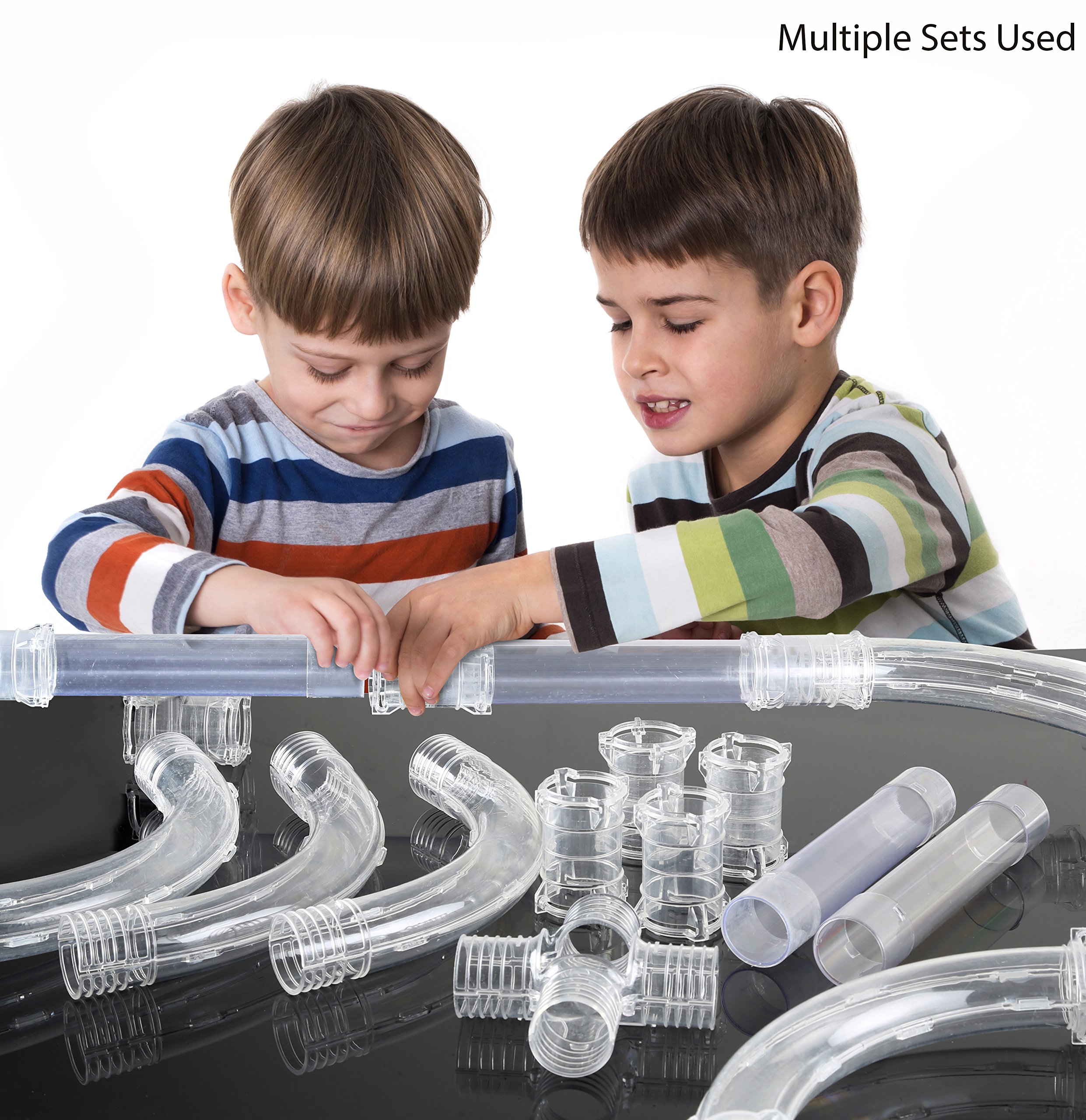 Zoom Tubes RC Car Trax, 25-Pc Tubular Expansion Kit, Racer NOT Included (As Seen on TV)
