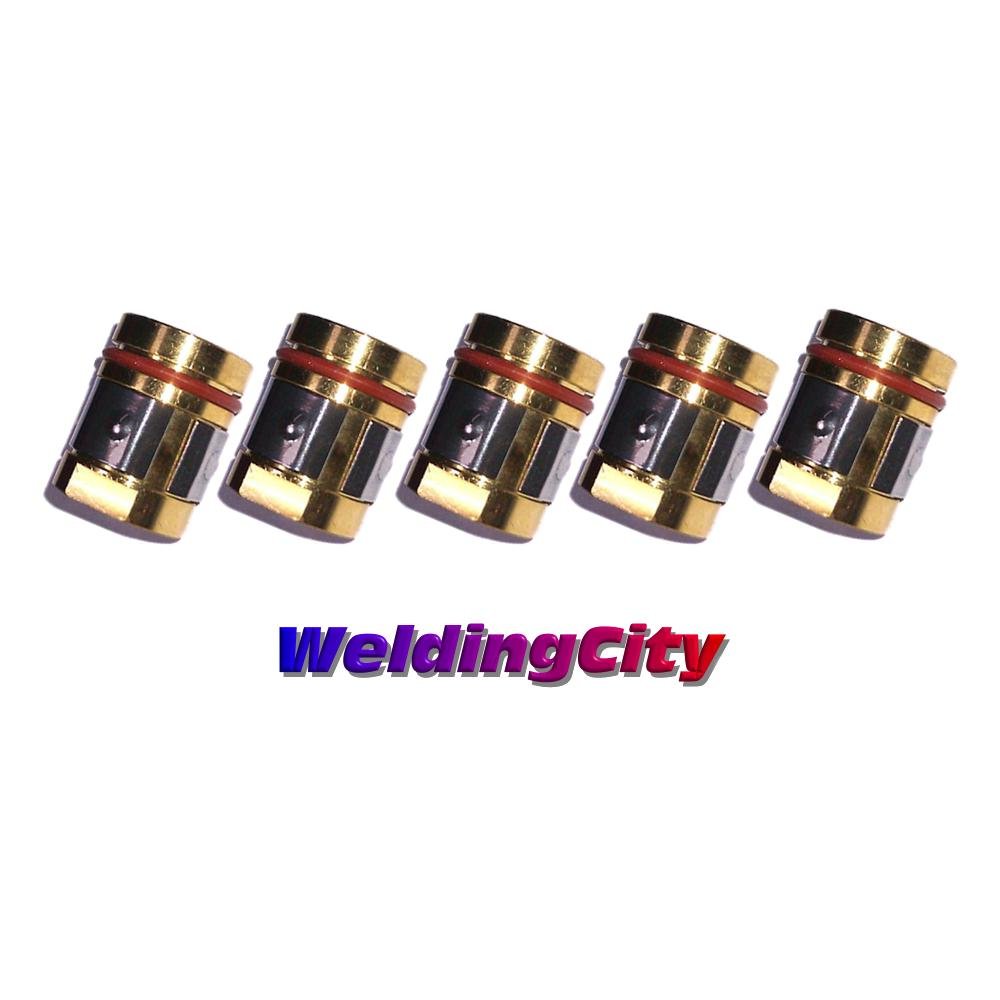 WeldingCity Pack of 5 Nozzle Adapter 169729 for Miller MIGmatic M-25 M-40 and Hobart H-series MIG Welding Guns MIG Guns
