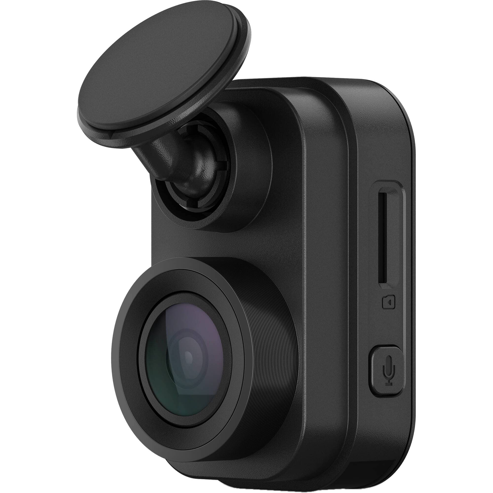 Digital Village Garmin Dash Cam Mini 2, 1080p, 140-degree FOV, Incident Detection Recording Bundle with SanDisk 64gb Card, High Speed Card Reader, Camera Lens Pen