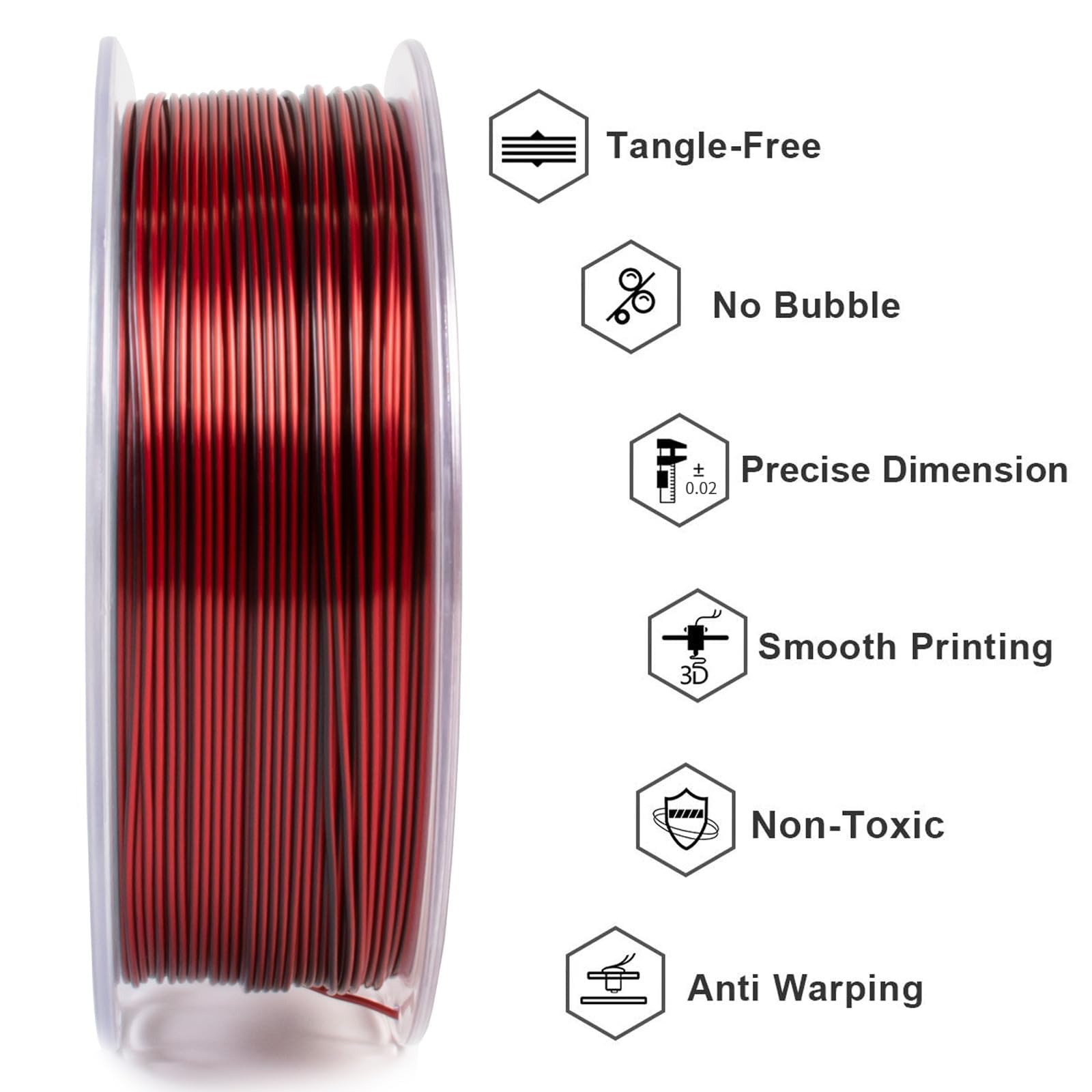 Geeetech Regular PLA Filament 1.75mm,3D Printer Consumables,Printing Materials Dimensional Accuracy +/- 0.03 mm,1kg Spool (2.2lbs), Fit Most FDM Printer,Blue