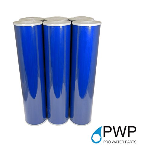 Granular Activated Carbon GAC Water Filter 20x4.5" 50 Micron 6 Pack