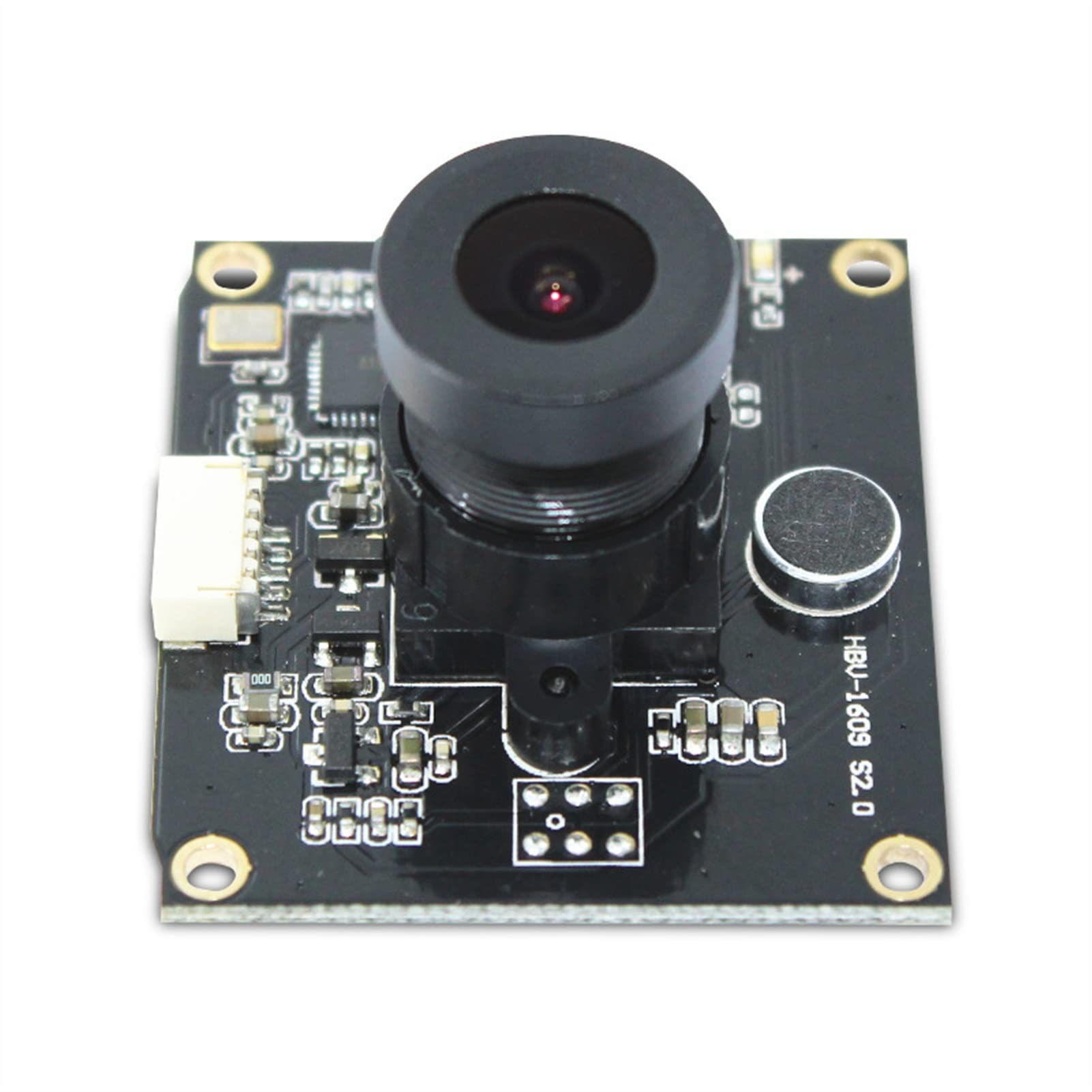 Drive-Free 2 Million Pixel MIC Analog Microphone 120-degree Wide-Angle OV2643 Camera Module