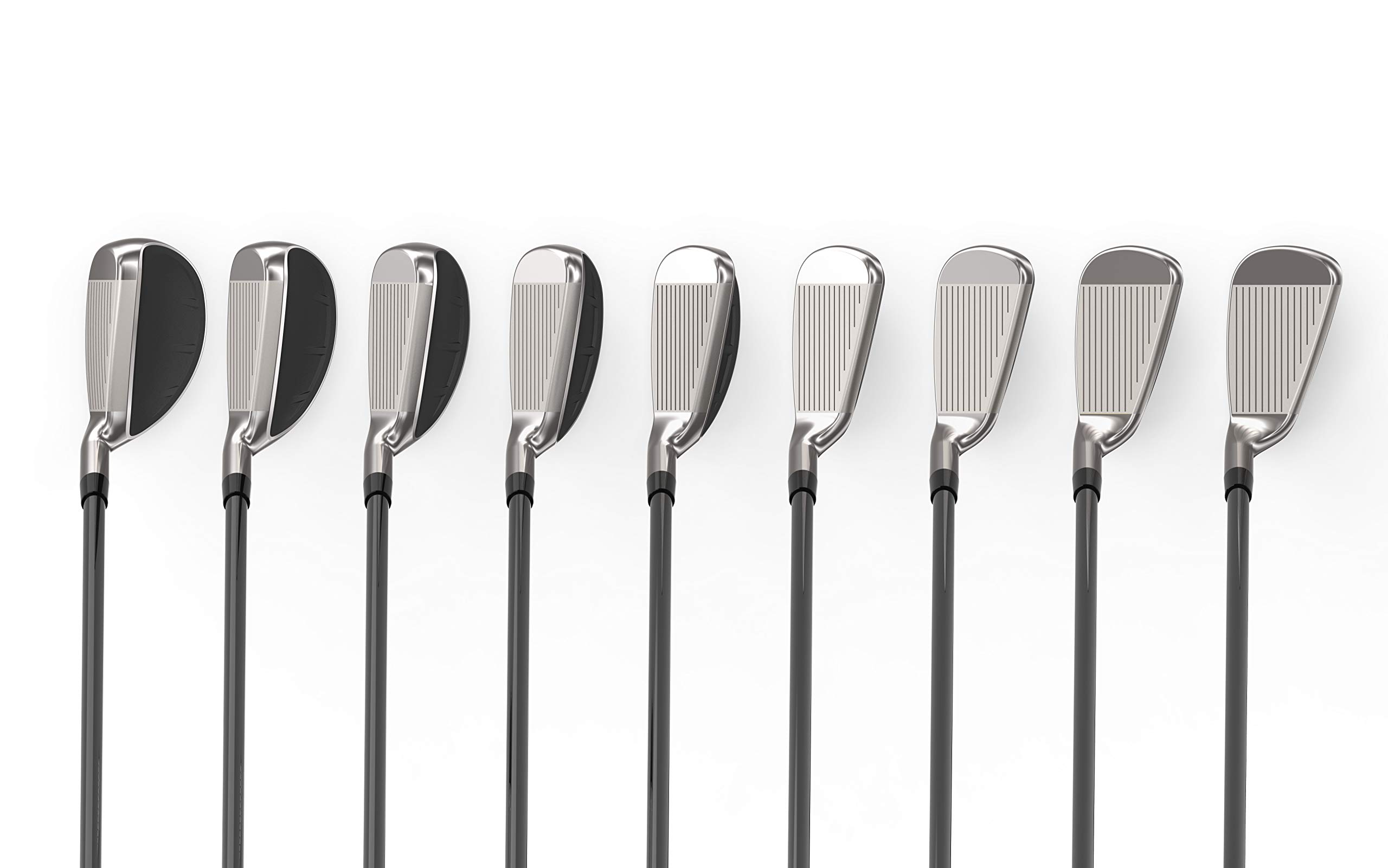 Cleveland Golf Launcher Turbo HB Iron Set 4-P GR R RH, Silver/Black