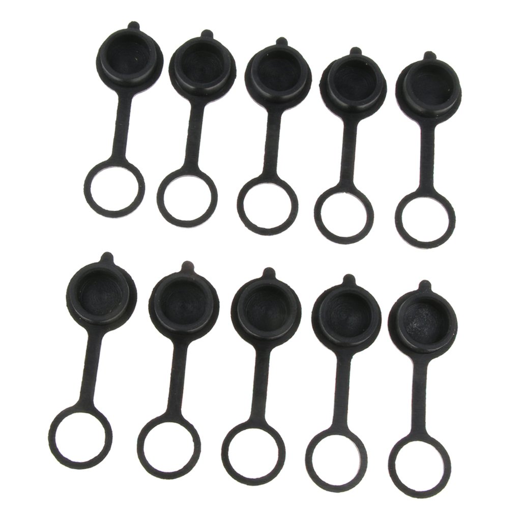 CUTICATE 10pcs Electric Scooter Charge Charging Port Covers Silicone Lid