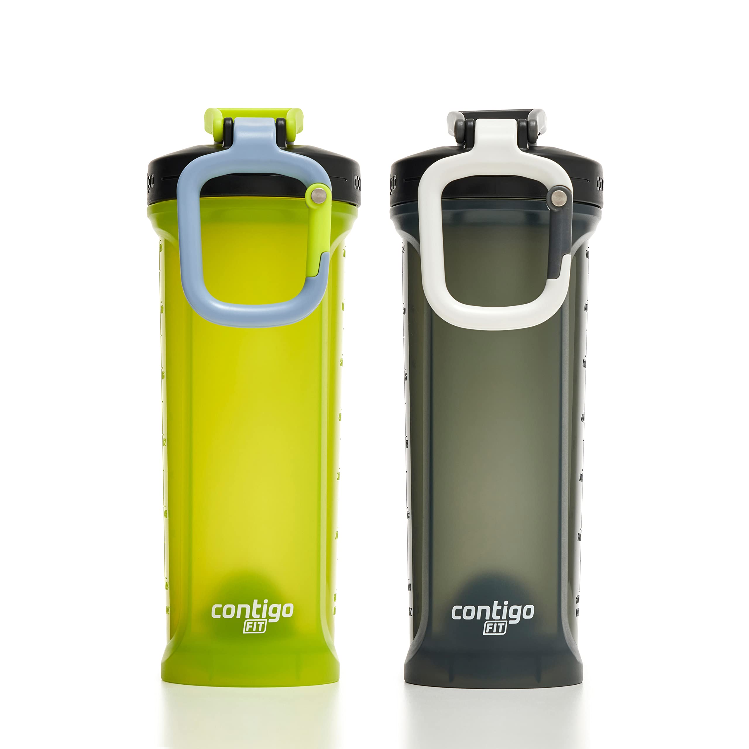 Contigo Leak-Proof Water Bottles and Protein Shaker Bottles 3-Pack Bundle