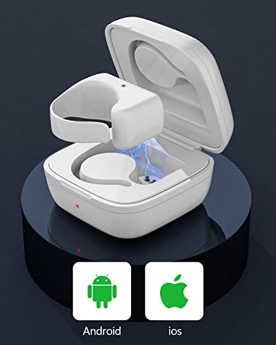 TIK Tok Bluetooth Remote Control Wireless Page Turner Tiktok Scrolling Control Rechargeable with Ring Design for iPhone Android Ipad Cell Phone (White)