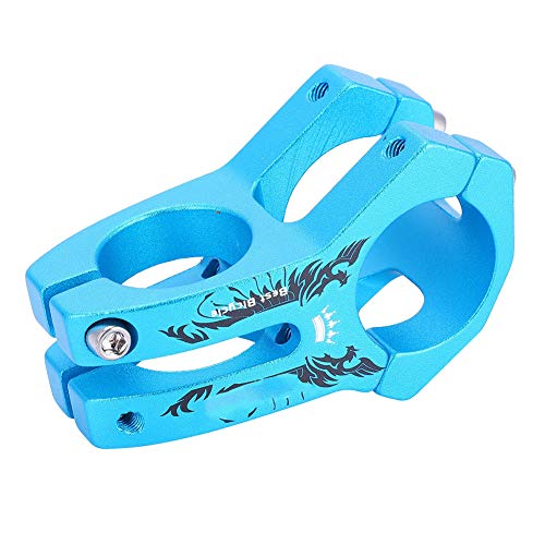 Demeras Handlebar Stem, Mountain Bike Handlebar Stems Bike Stem 31.8mm for MTB for Road Bike(Blue)