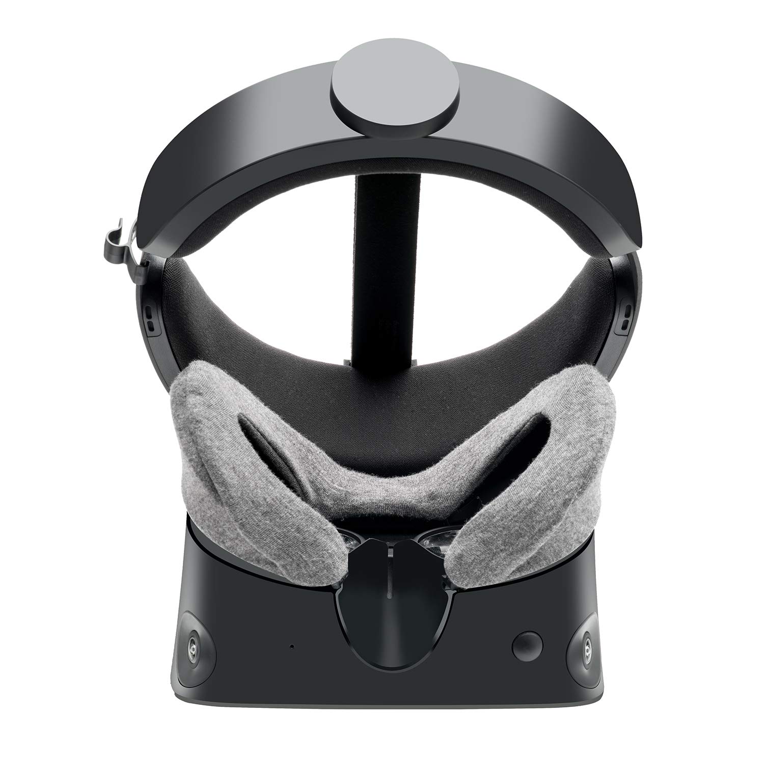 Cotton Covers for Oculus Rift S Headset- Washable & Super Soft -New Version-2 PCS (Gray)