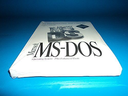 Microsoft MS-DOS Operating System Plus Enhanced Tools, Version 6.22