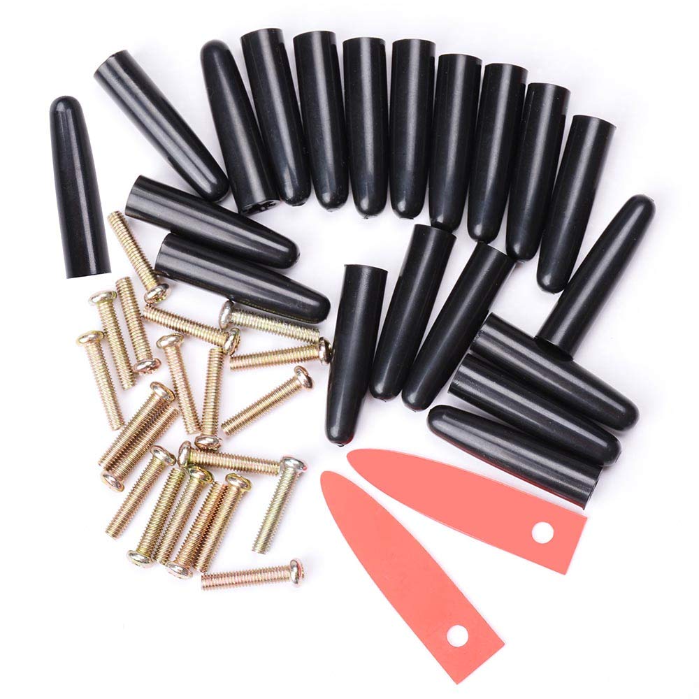 WinSpin Spinning Wheel Red Pointer, Pegs & Nuts Replacement Kit Prize Wheel Replacement Parts for Game Tradeshow Carnival, (20 Pegs, 20 Nuts and 2 Pointers)