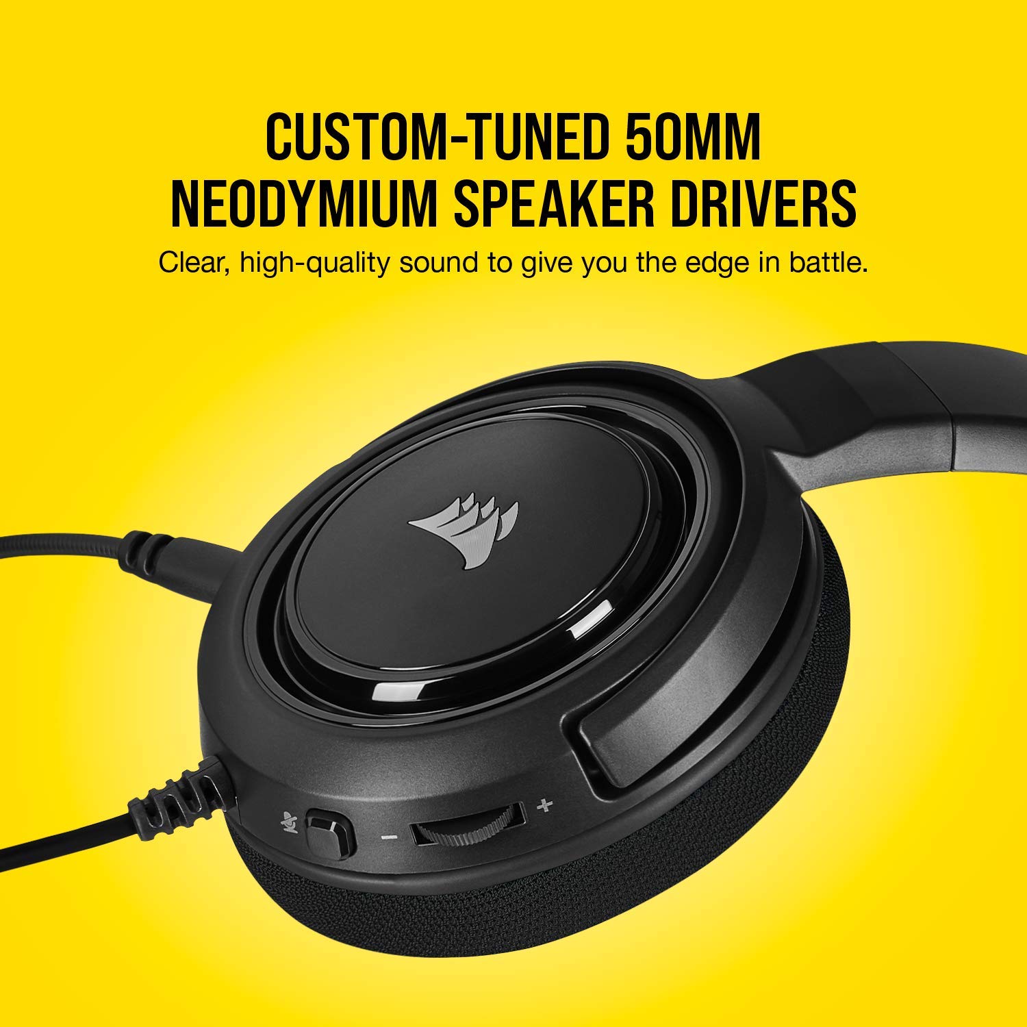 Corsair HS45-7.1 Virtual Surround Sound Gaming Headset w/USB DAC - Memory Foam Earcups - Discord Certified - Works with PC, Xbox Series X, Xbox Series S, PS5, PS4, Nintendo Switch - Carbon (Renewed)