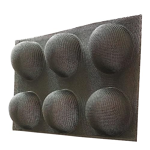Housoutil Oven Bread Mold Silicone Candy Mold Glass Baking Dish Tray Mold Cookie Silicone Baking Pan Dome Mousse Baking Supplies Bread Baking Tray Bakery Bread Mold Silicone Fiberglass Jelly