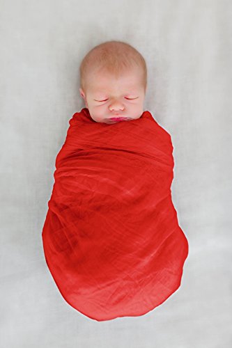 Cute New York Muslin Cotton Blanket (Black/Red)