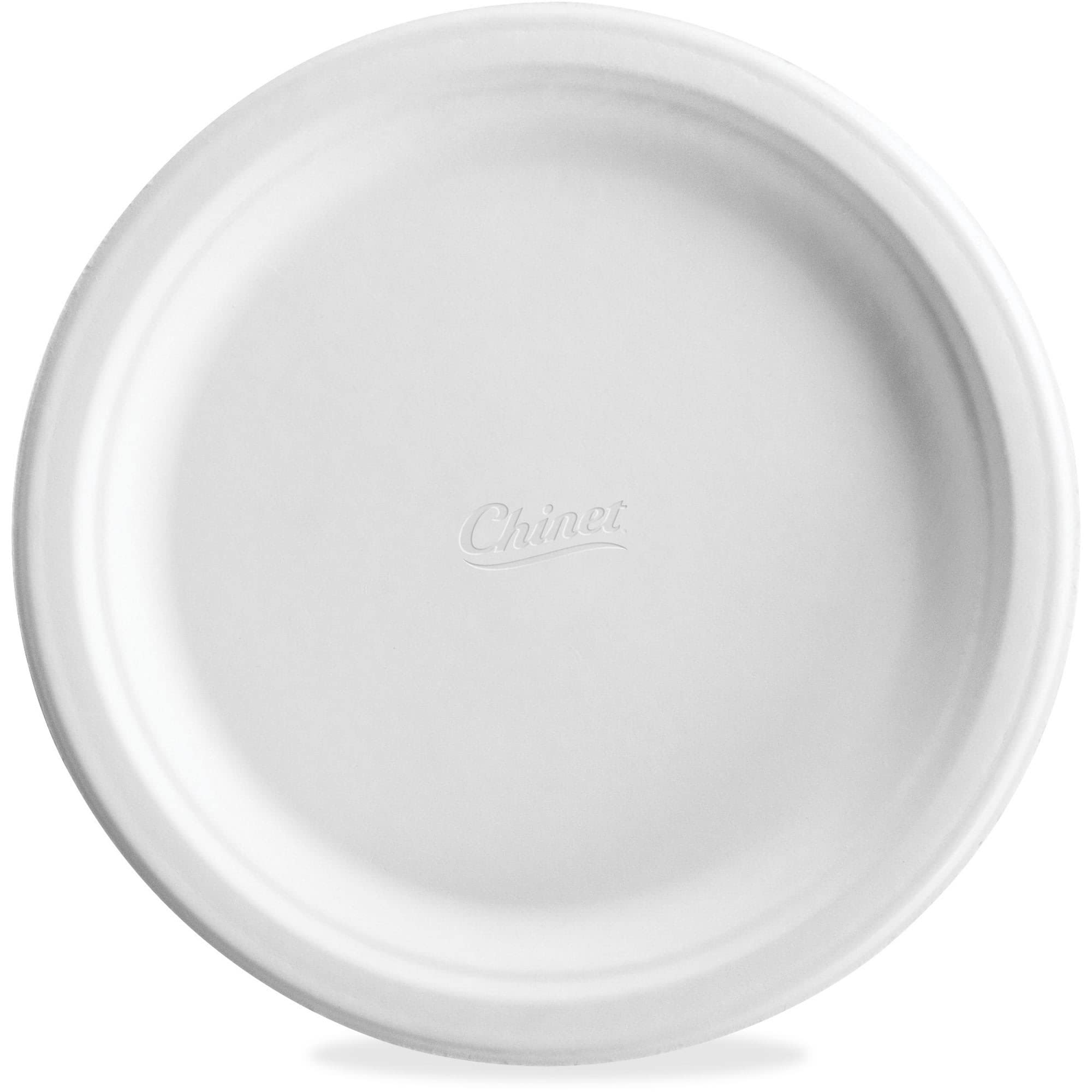 Chinet Heavy-Duty Coated Paper Plates, 8 3/4 in., Pack Of 125