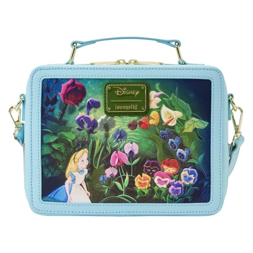 Loungefly Disney Alice in Wonderland Classic Movie Lunchbox Crossbody Bag