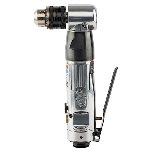Ingersoll Rand 7807R-A - 3/8" Keyed Chuck, Right Angle Reversible Air Drill, 1800 RPM, 0.33 HP