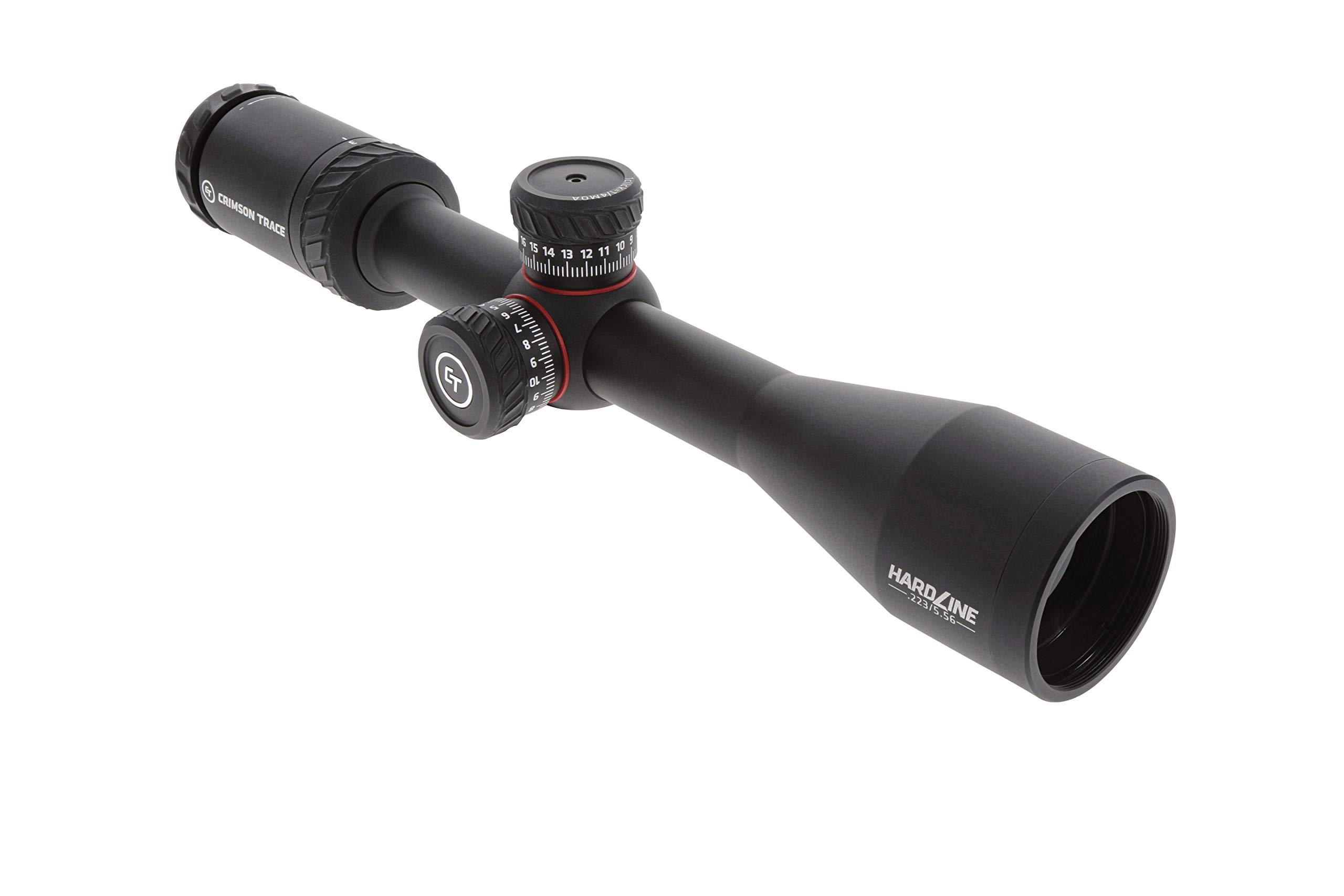 Crimson Trace Hardline 3-9x40mm Riflescope with SFP, BDC Reticle, Lightweight Solid Construction, Scope Caps and Lens Cloth for Hunting, Shooting and Outdoor
