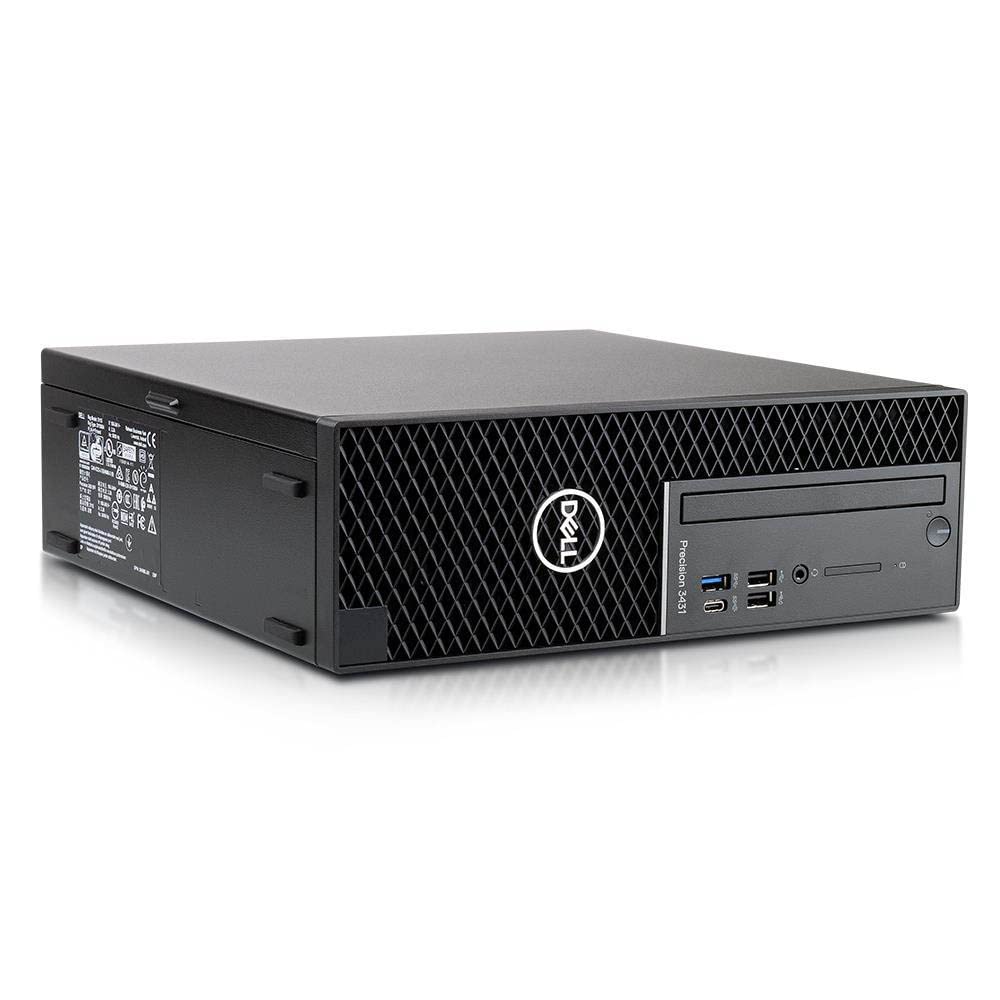 Dell Precision 3431 Desktop Computer Windows 11 Pro Intel Hexa Core i5 9500 up to 4.4GHz 16GB RAM 480GB SSD WiFi (Renewed)