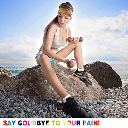 Compression Socks (6 Pairs),15-20 mmhg is BEST Athletic for Men & Women, Running, Flight, Travel (SS-3B, S/M)