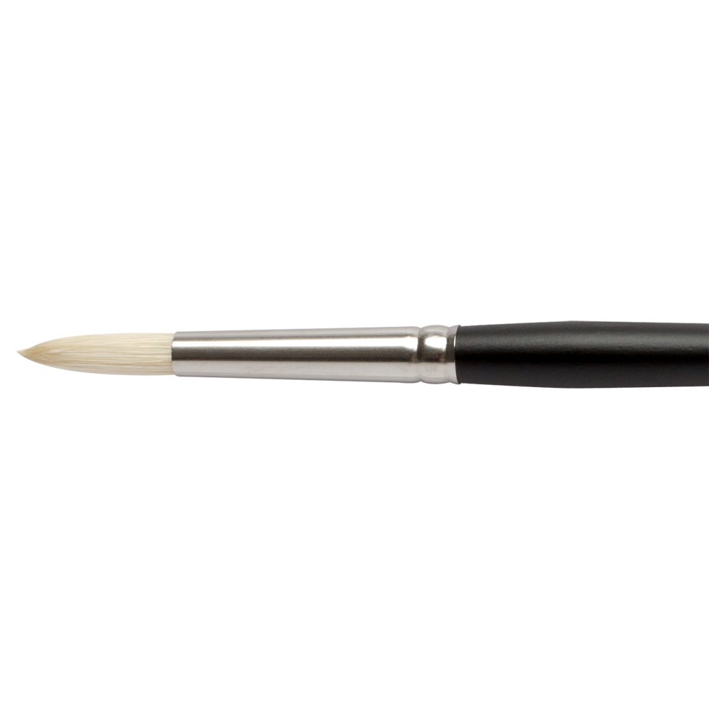 Jackson's : Shiro : Professional Hog Bristle Hair Brush : Round : No.5
