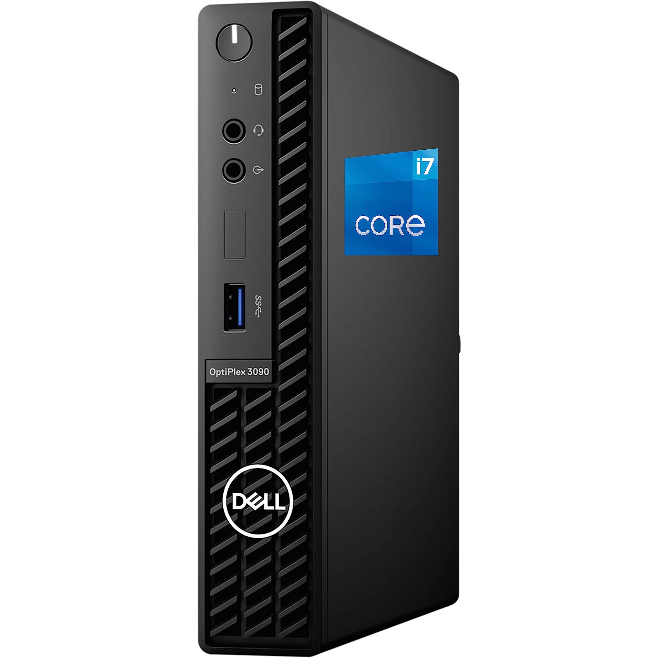Dell OptiPlex 3090 Micro Desktop Computer, Intel Core i7-10700 Upto 4.8GHz - 32GB RAM, 1TB NVMe SSD, DisplayPort, HDMI, AC Wi-Fi, Bluetooth - Windows 11 Pro