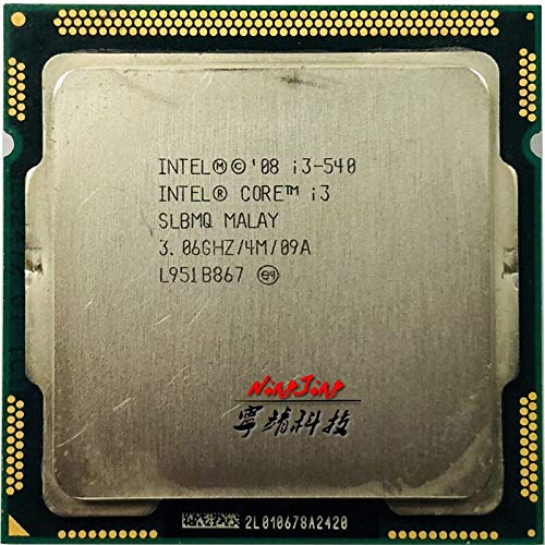 SAAKO Core i3-540 3.0 GHz Dual-Core CPU Processor 4M 73W LGA 1156 Making Computers Process Data Faster