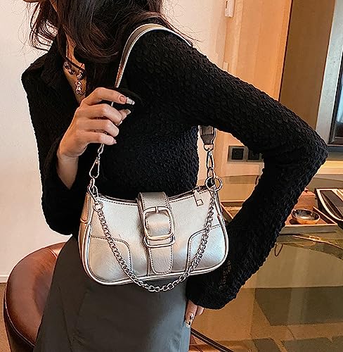Denim Hobo Bag for Women Canvas Shoulder Crossbody Bags Y2K Small Clutch Totes Handbag Evening Armpit Top Handle Purse 2023