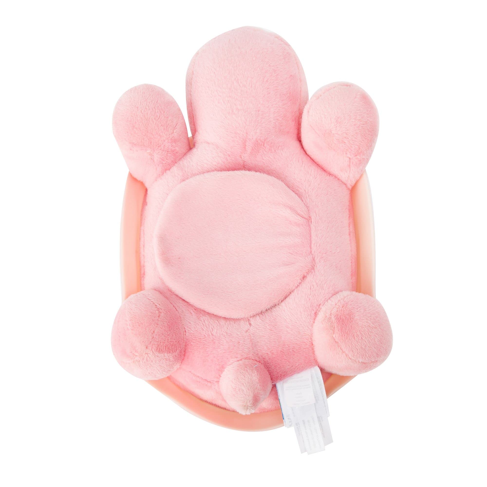 Cloud b Star Projector Nightlight with White Noise Soothing Sounds | Adjustable Settings and Auto-Shutoff | Twinkling Twilight Turtle - Pink