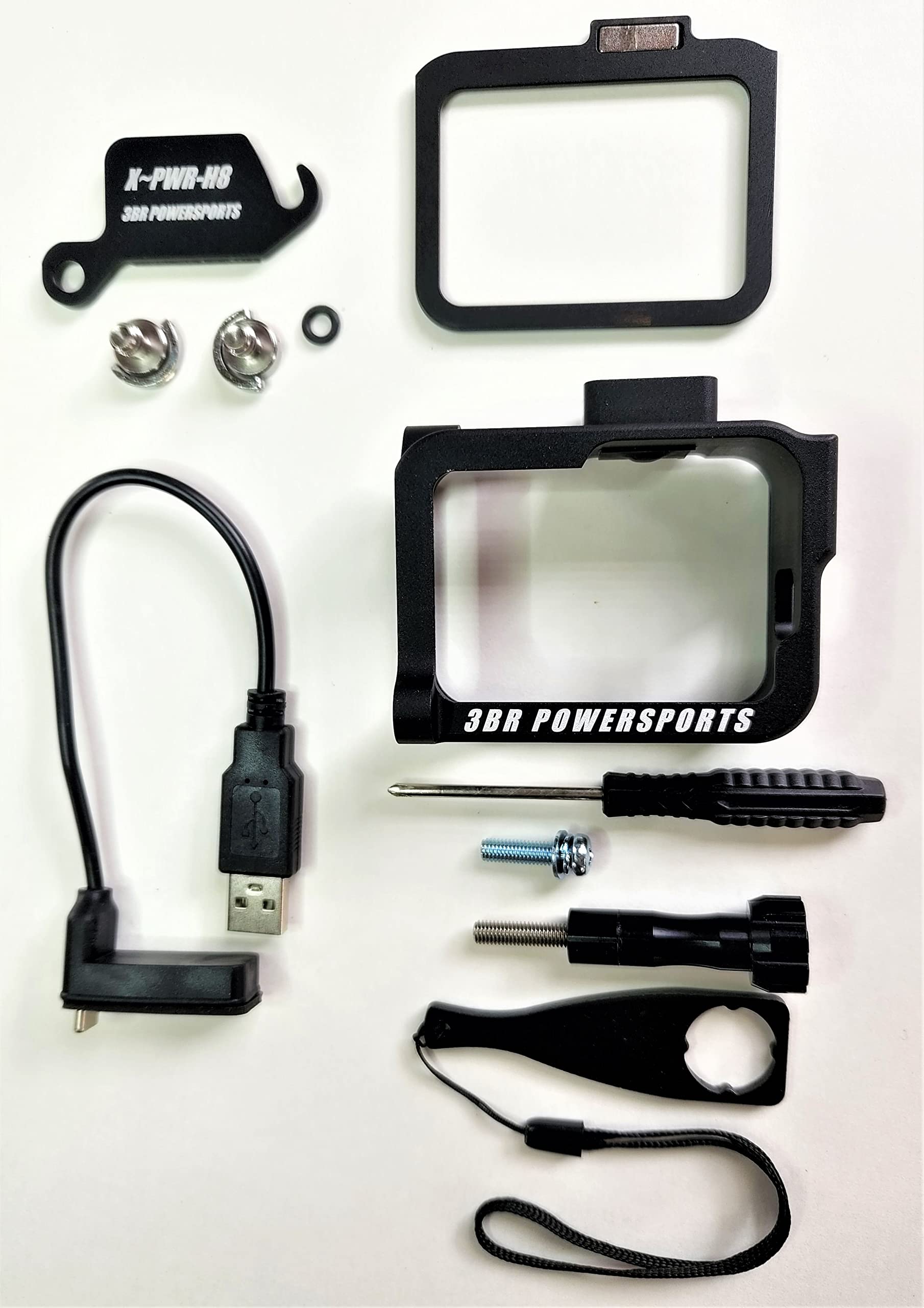 X~PWR H8 All-Weather External Power Kit for GoPro HERO8 with 9" Cable