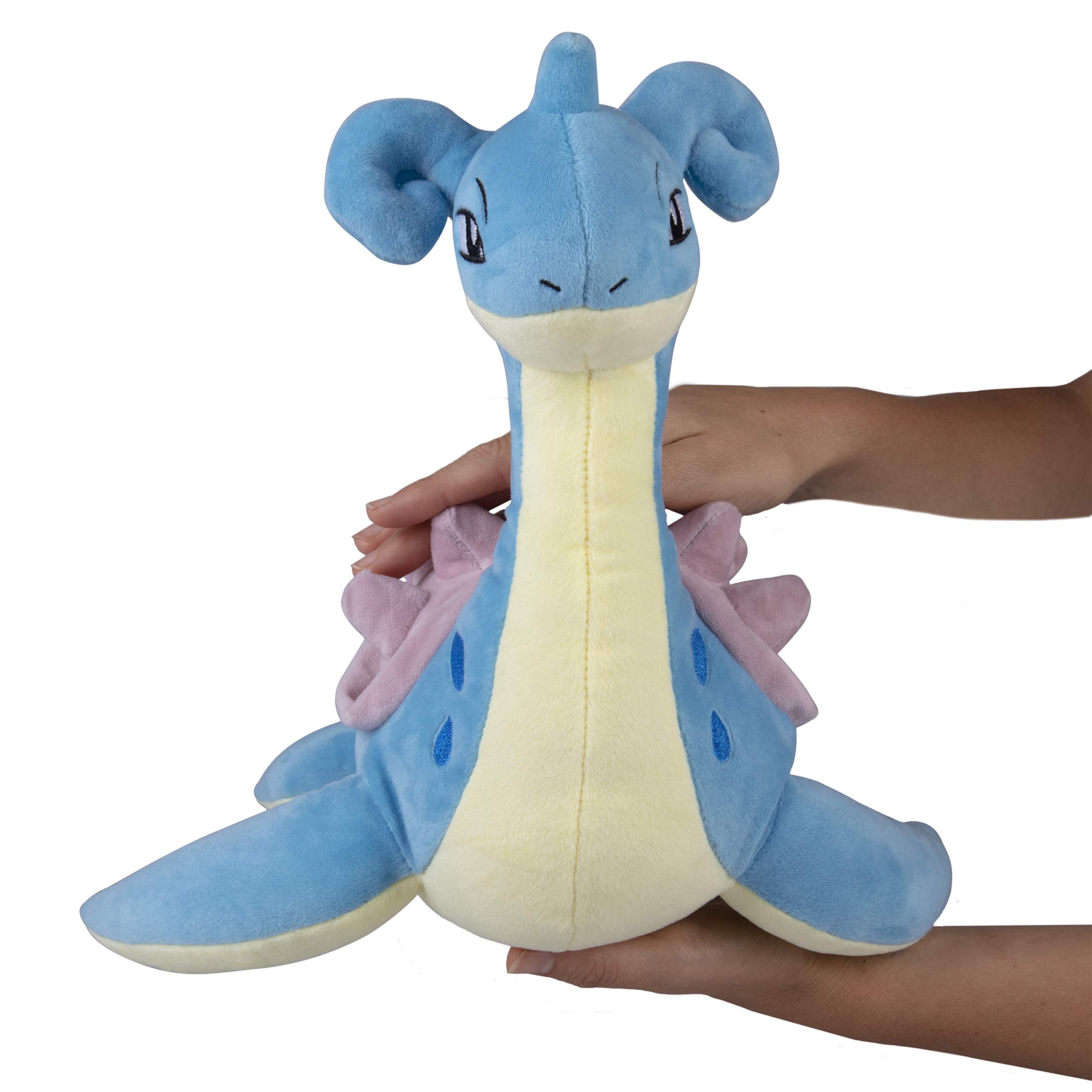Pokémon Lapras Plush Stuffed Animal Toy - Large 12" - Ages 2+