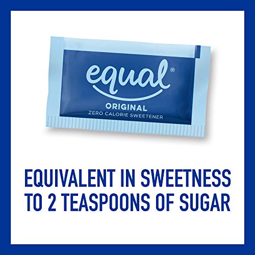 EQUAL 0 Calorie Sweetener, Sugar Substitute, Zero Calorie Sugar Alternative Sweetener Packets, Sugar Alternative, 800 Count