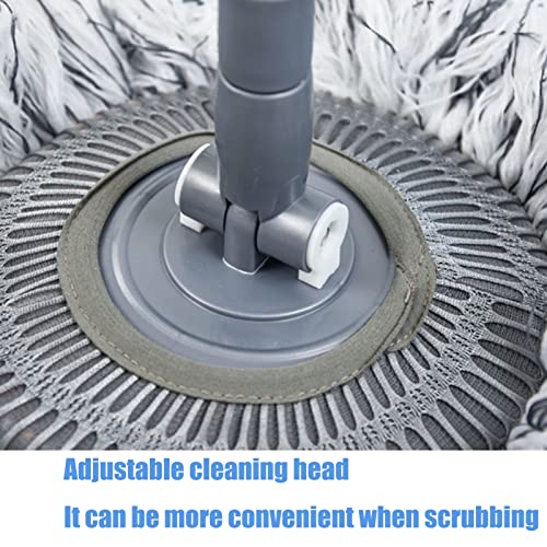 Mops for Floor Cleaning, 360° Rotatable Adjustable Cleaning Mop, Reusable Spin Mop Cloth, 2022 New Telescopic Microfiber Dust Wall Cleaner Mop, For Wall, Ceiling, Window And Baseboard Cleaner