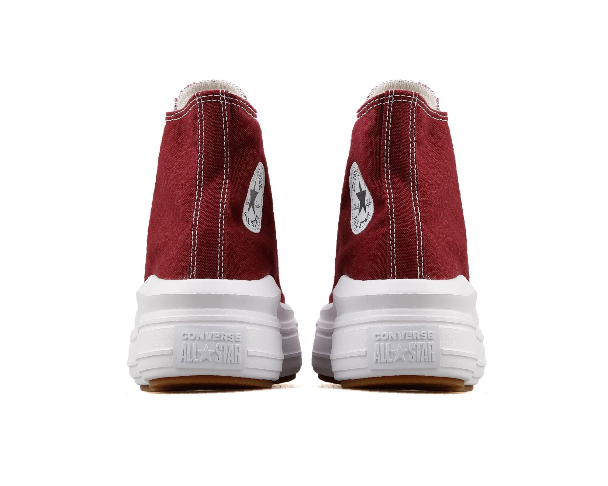 Converse Unisex Chuck Taylor All Star Street Move High Top Sneaker - Dark Beetroot White 8