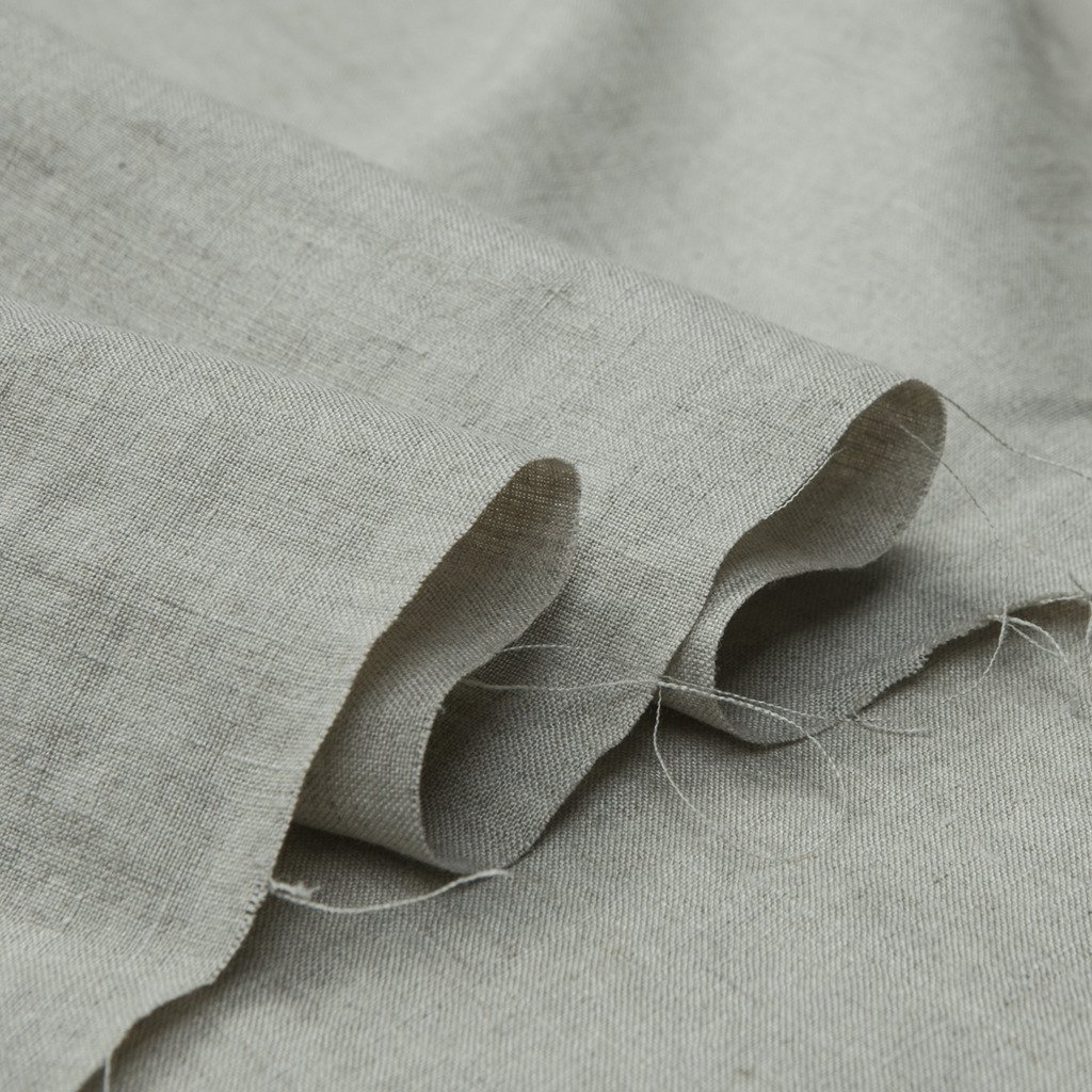 Japan Nature 100% Linen Fabric for Clothing, Home Decor, Pillow, Sofa, 56" Width, Craft by The Yard, Natural Linen Color