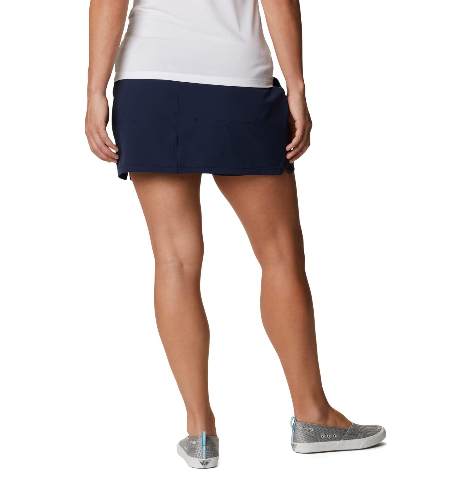 Columbia Women's Sun Drifter Woven Skort, Collegiate Navy, X-Large