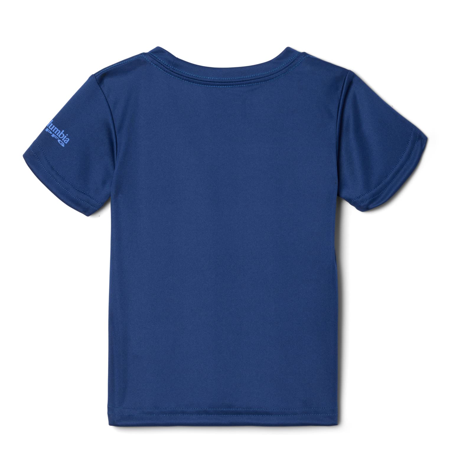 Columbia Youth Boys Terminal Tackle PFG Marlin America Short Sleeve, Carbon/Marlin America Graphic, Medium