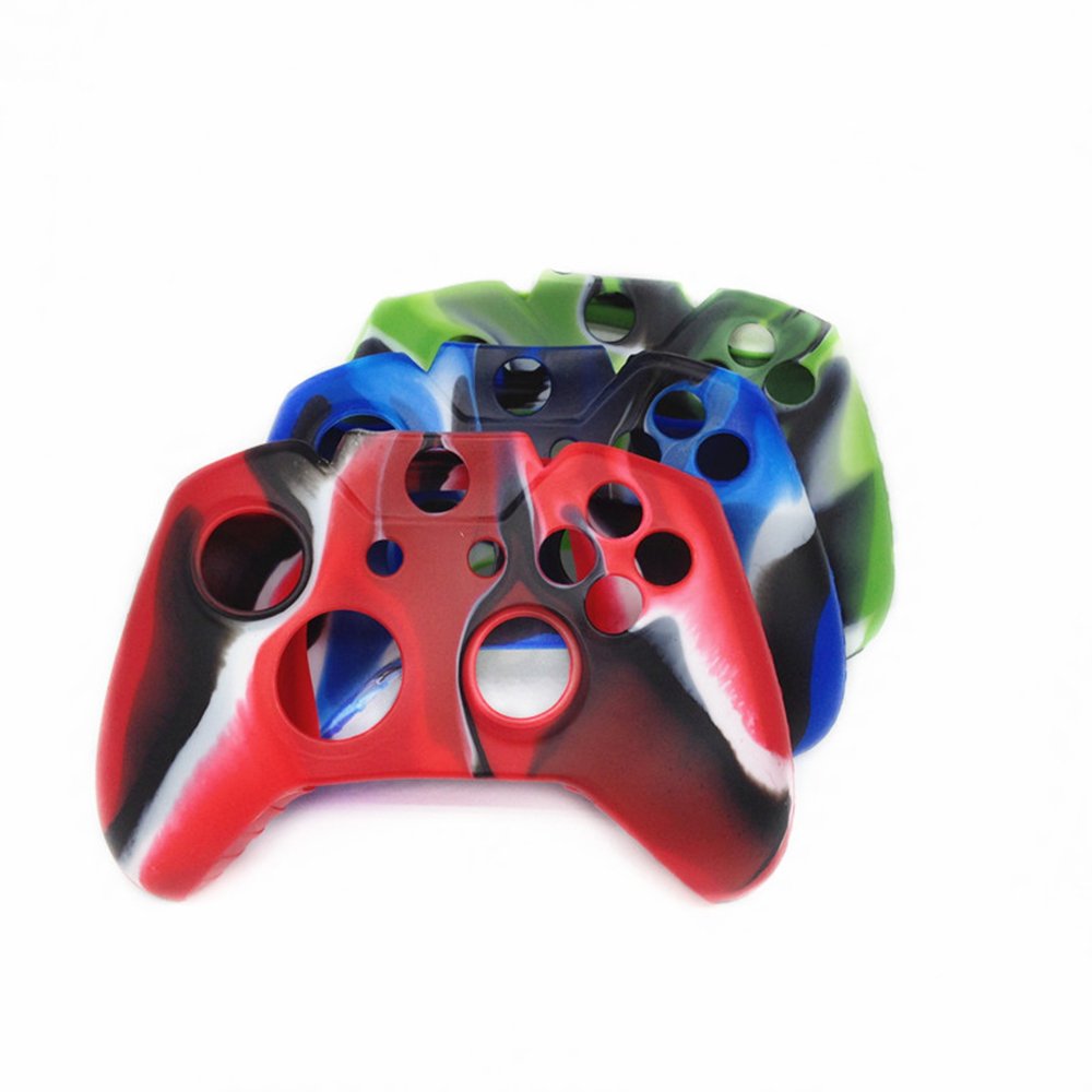 Controller Protective Case for Xbox One, CALLANY 3 Pack Soft Anti-Slip Silicone Controller Cover Skins with Thumb Grips Set