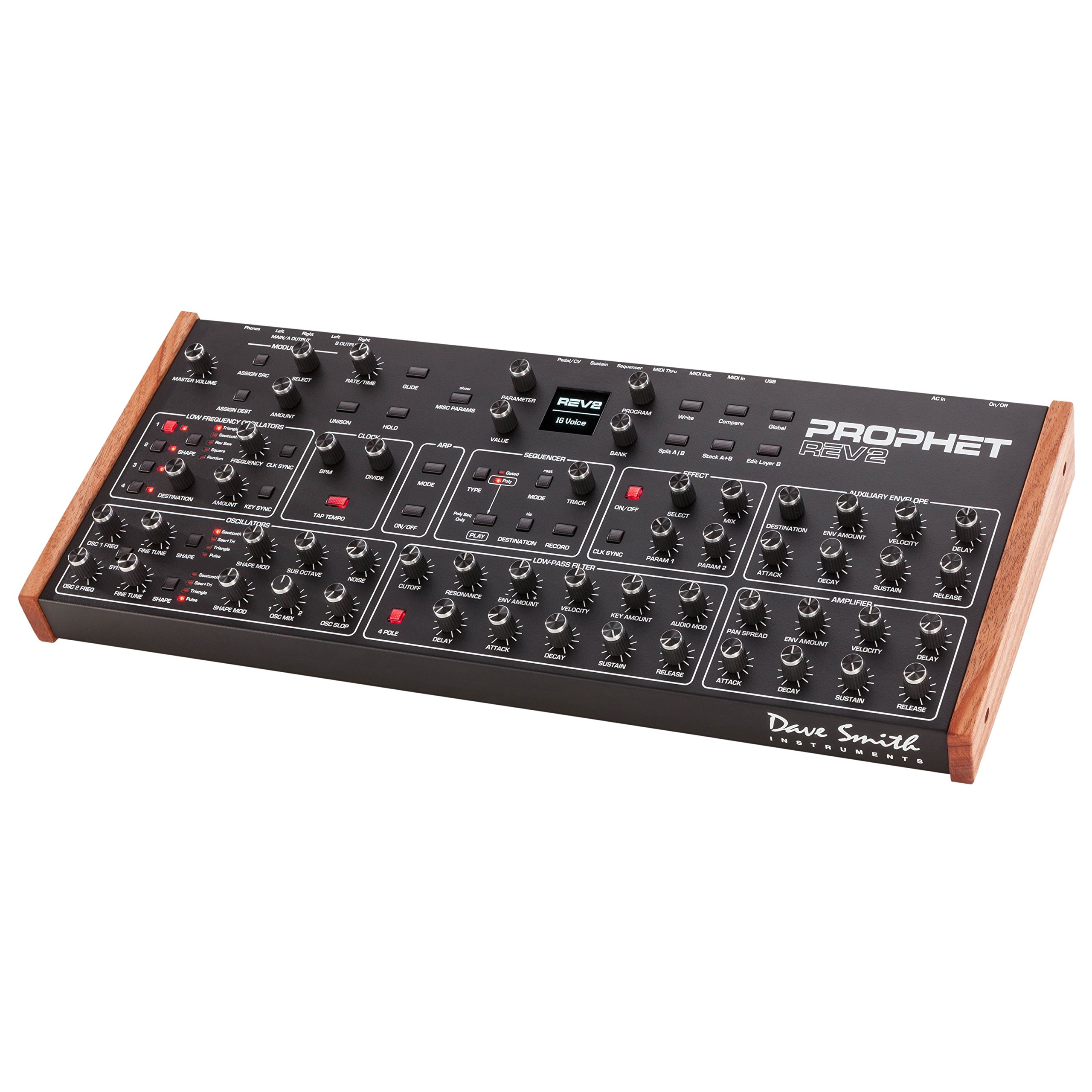Dave Smith Instruments Prophet Rev2 16-Voice Polyphonic Analog Synthesizer Module