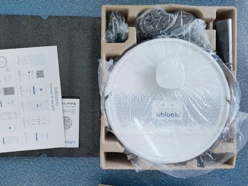 Lubluelu Robot Vacuum and Mop Combo 3000Pa, 2 in 1 Robotic Vacuum Cleaner, Lidar Navigation Laser, 5 Editable Map,10 No-go Zones, App/Alexa, Intelligent Vacuum Robot for Pet Hair, Carpet, Hard Floor